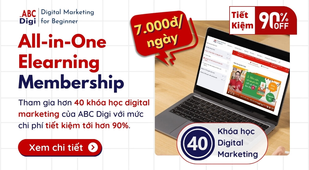 Gói Hội Viên All-in-One Elearning Membership | ABC Digi